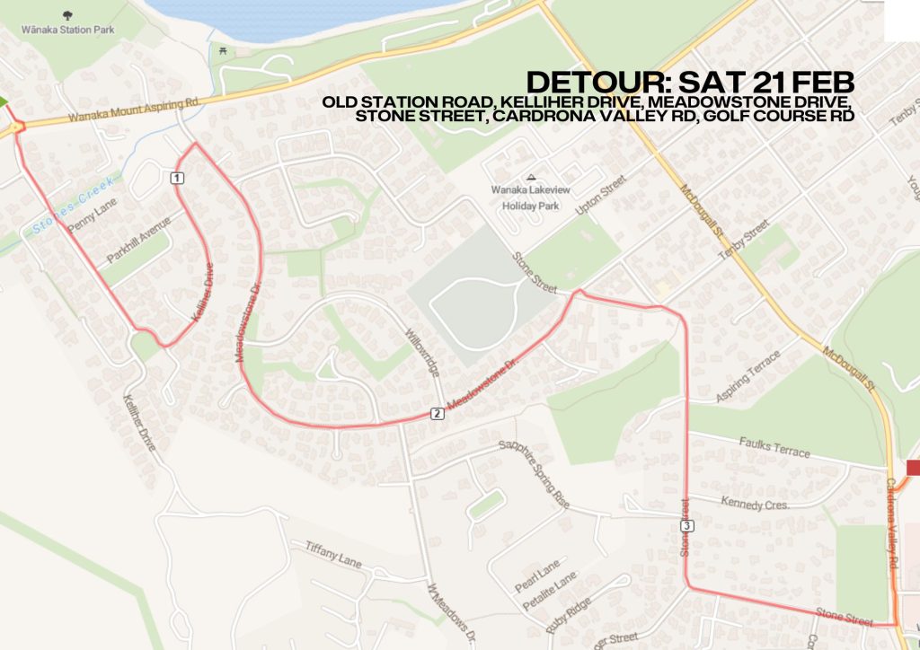 Road Closures - Challenge Wanaka